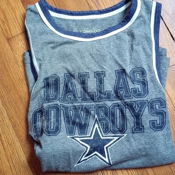 Dallas Cowboys Authentic | Tops | Official Dallas Cowboys Muscle Tank ...
